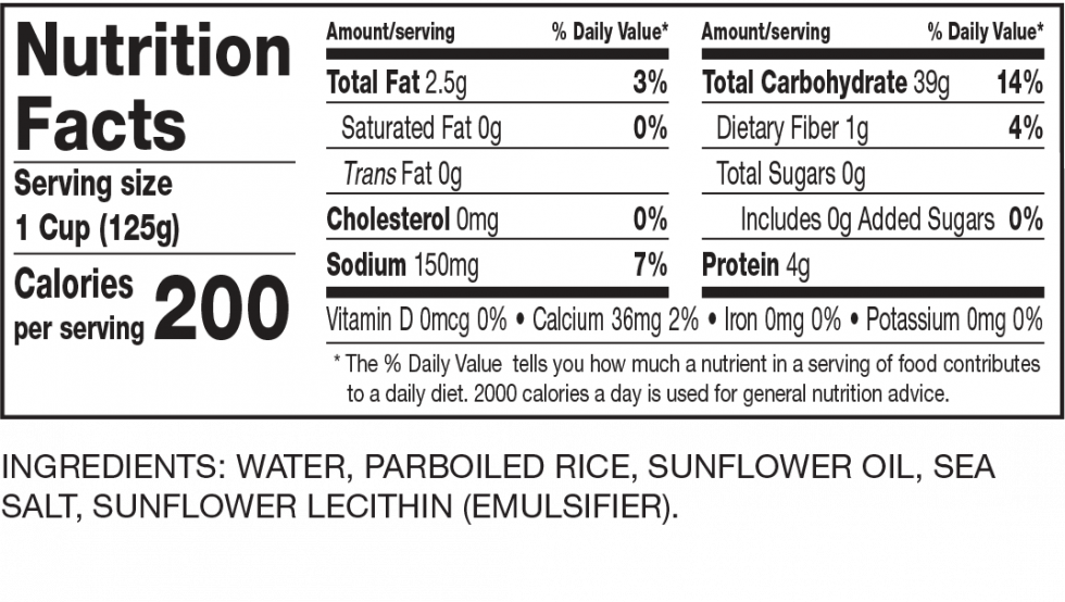 Long Grain White Rice Cups | Minute® Rice