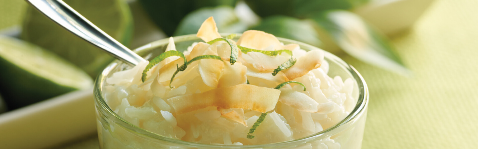 Coconut Lime Rice Pudding with Jasmine Rice | Minute® Rice