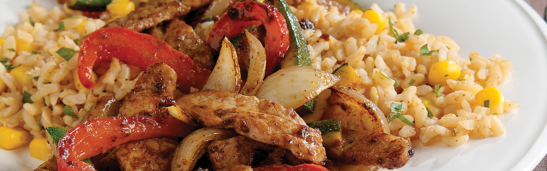 Mexican Pork with Vegetables and Brown Rice | Minute® Rice