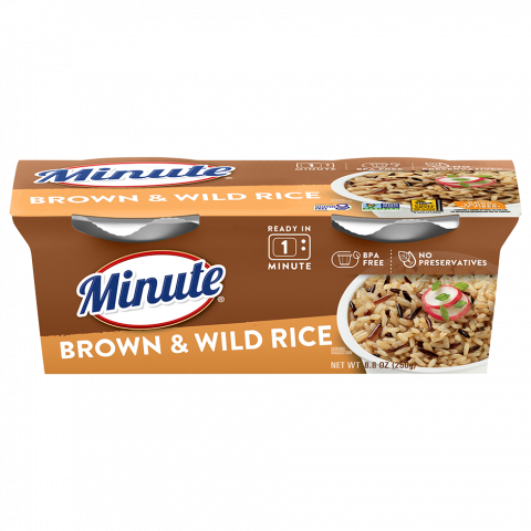 Whole Grain Brown & Wild Rice Cups| Minute® Rice