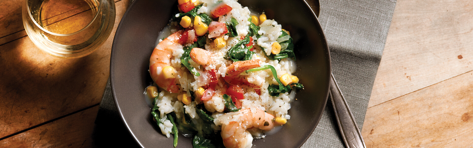 Easy Shrimp and Corn Risotto with White Rice | Minute® Rice