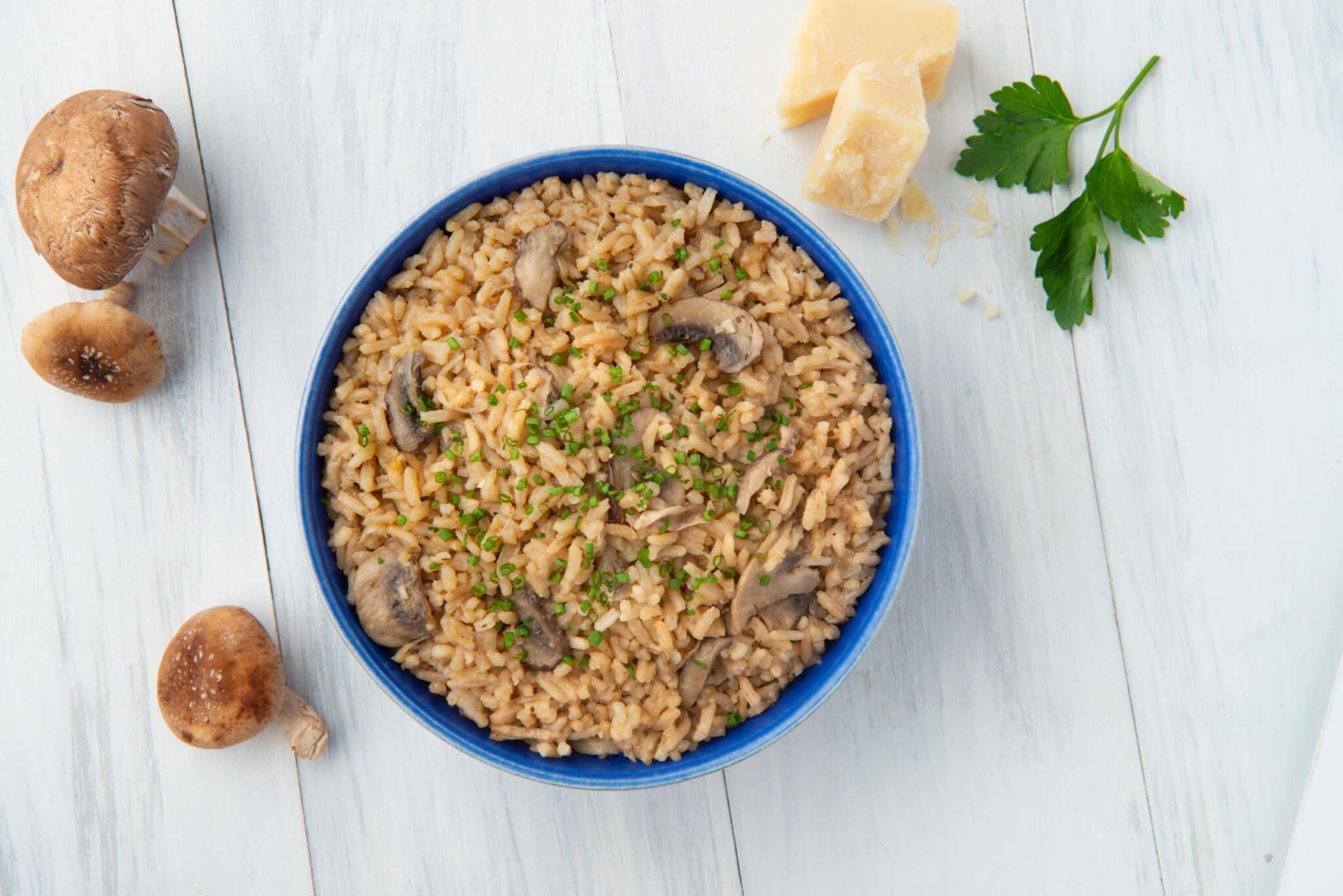 Instant Pot Creamy Italian Mushroom Rice | Minute® Rice