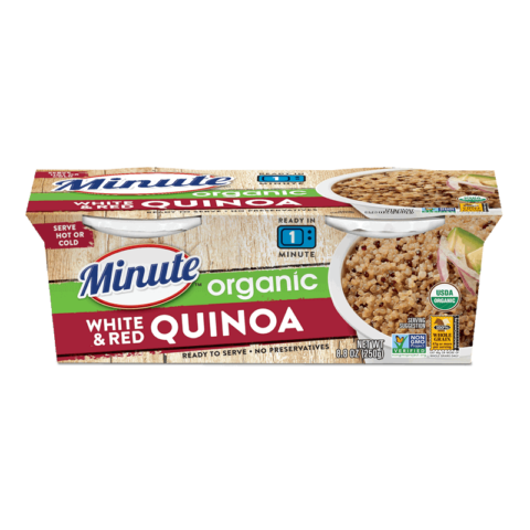 Organic Whole Grain White & Red Quinoa Ready to Serve | Minute® Rice