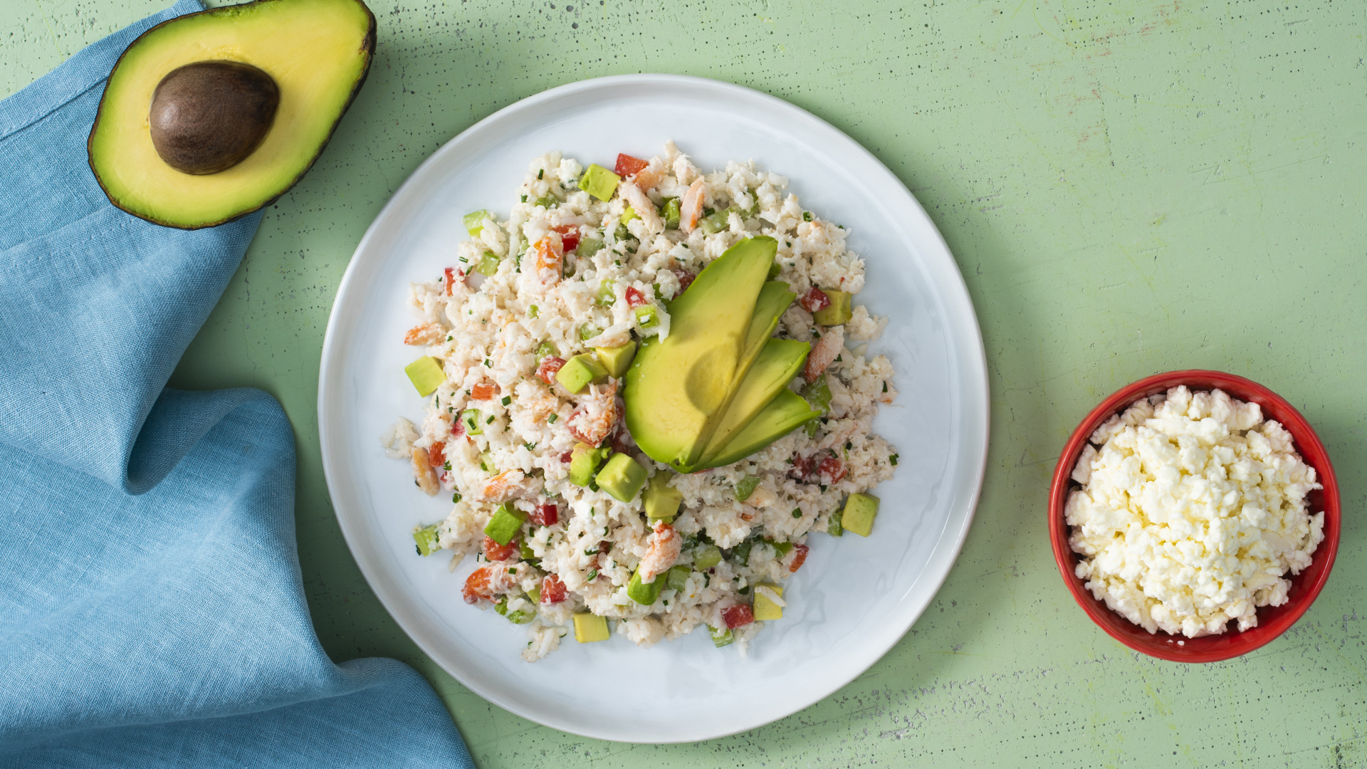 Creamy Rice Salad with Avocado and Crab | Minute® Rice