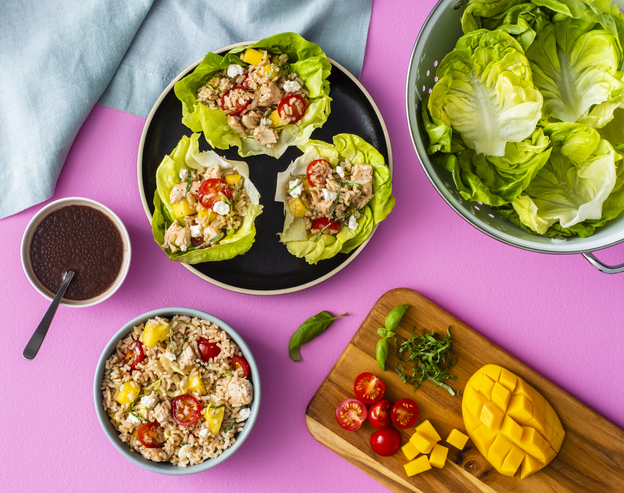 Lettuce Wrap Recipes| Minute® Rice