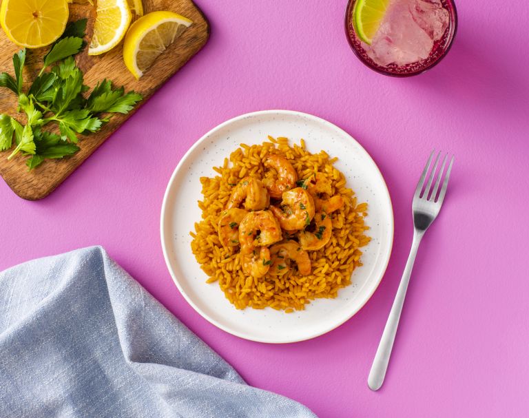 Spanish Garlic Shrimp | Minute® Rice