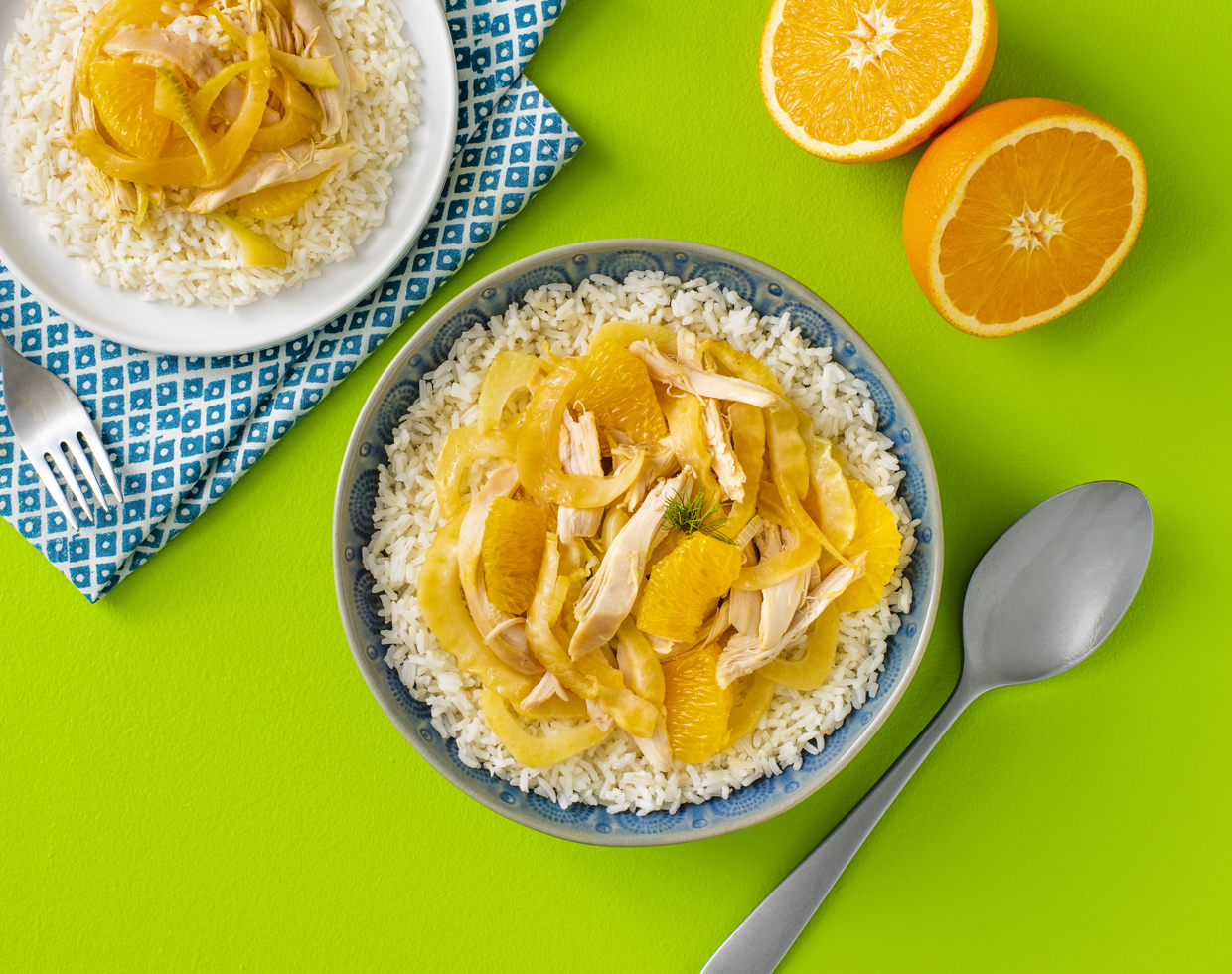 Citrus Orange Fennel Chicken | Minute® Rice