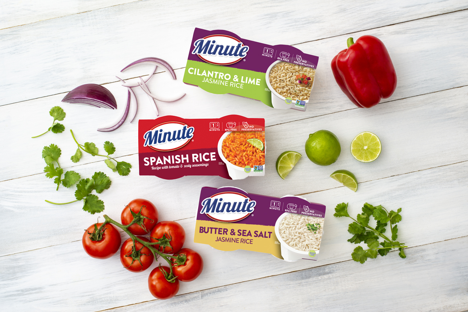 New Rice Cup Flavors And Instant Basmati Minute® Rice