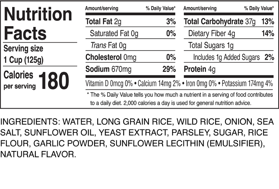 Long Grain & Wild Seasoned Rice Cups | Minute® Rice