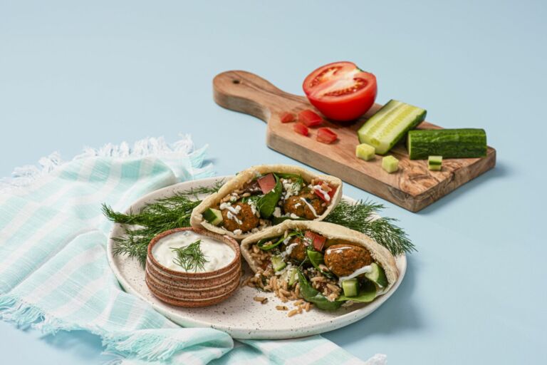 Falafel & Rice Pita Pocket | Minute® Rice